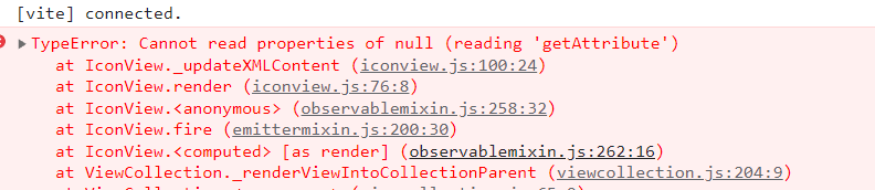 The project does not use webpack config, After local startup， Cannot read properties of null ...