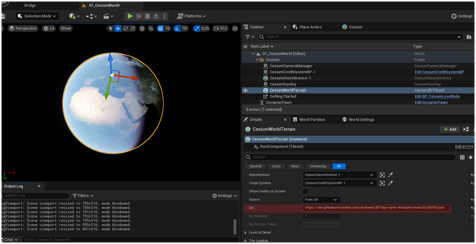 GitHub - avrkwiat/3DTiles-earth-template: 3 first LOD for earth