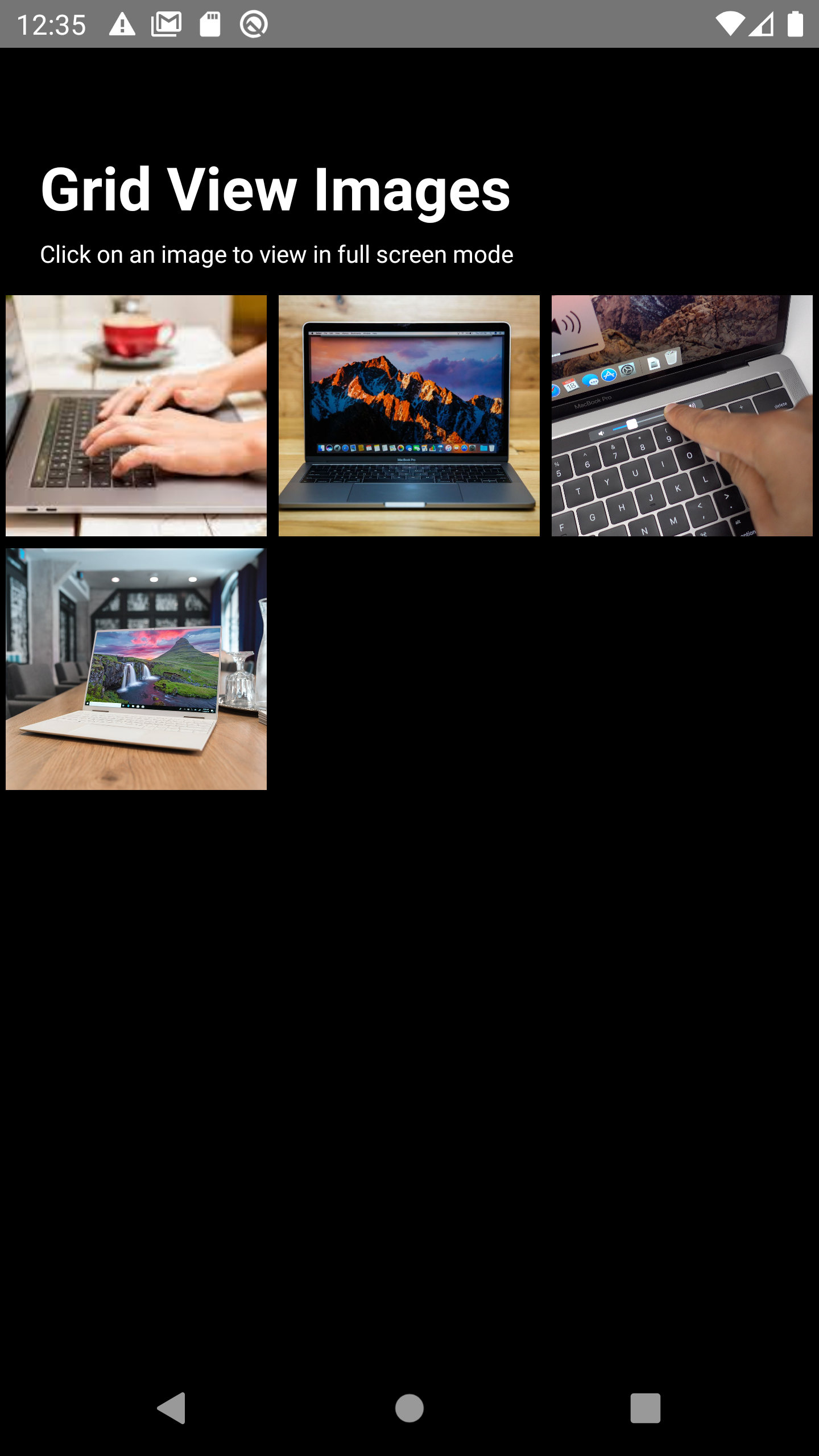 React native grid image viewer Npm