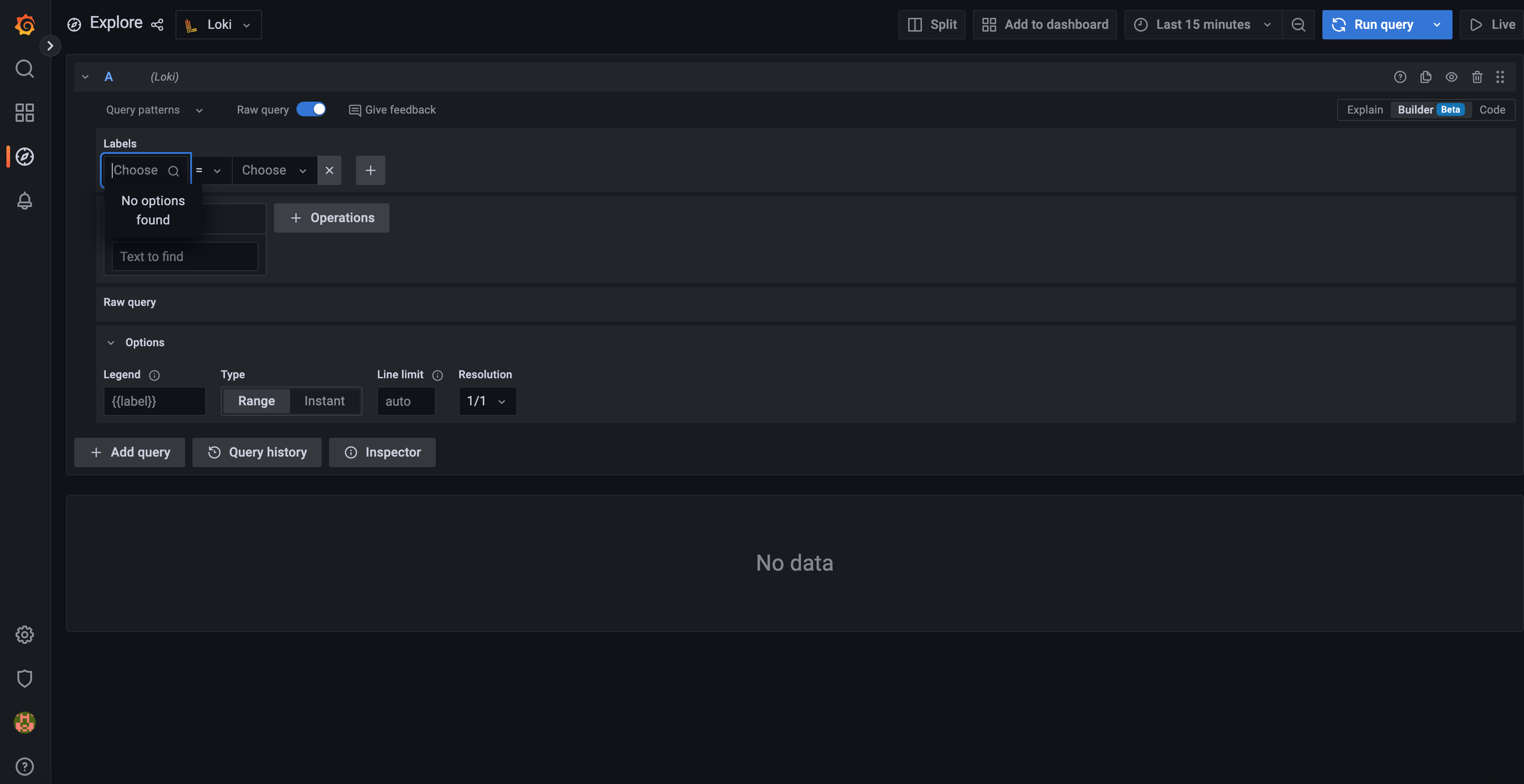 Why not let loki show some sort of logs by default?!? · Issue #6839 · grafana/loki · GitHub