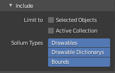 Importing and Exporting - Sollumz/Sollumz GitHub Wiki