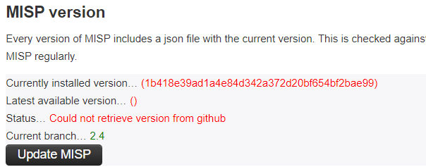 Schedule task error · Issue #4274 · MISP/MISP · GitHub