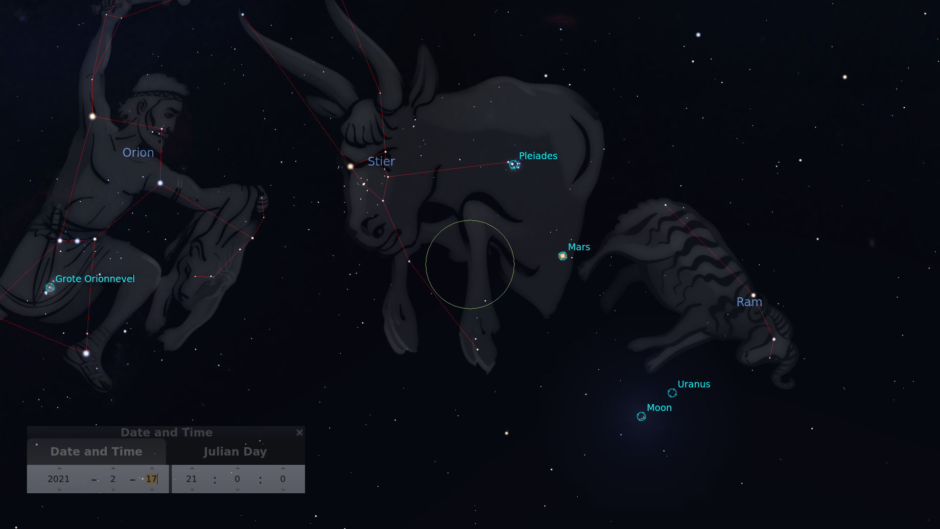 bug or feature? bookmark circle detaches from label · Issue #1498 · Stellarium/stellarium · GitHub