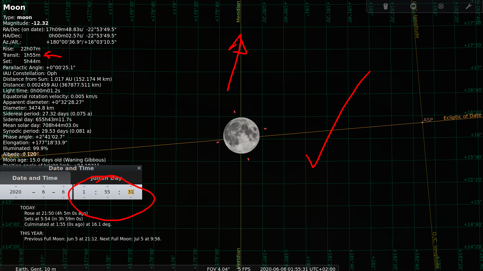 Observability plugin wrong output · Issue #948 · Stellarium/stellarium · GitHub