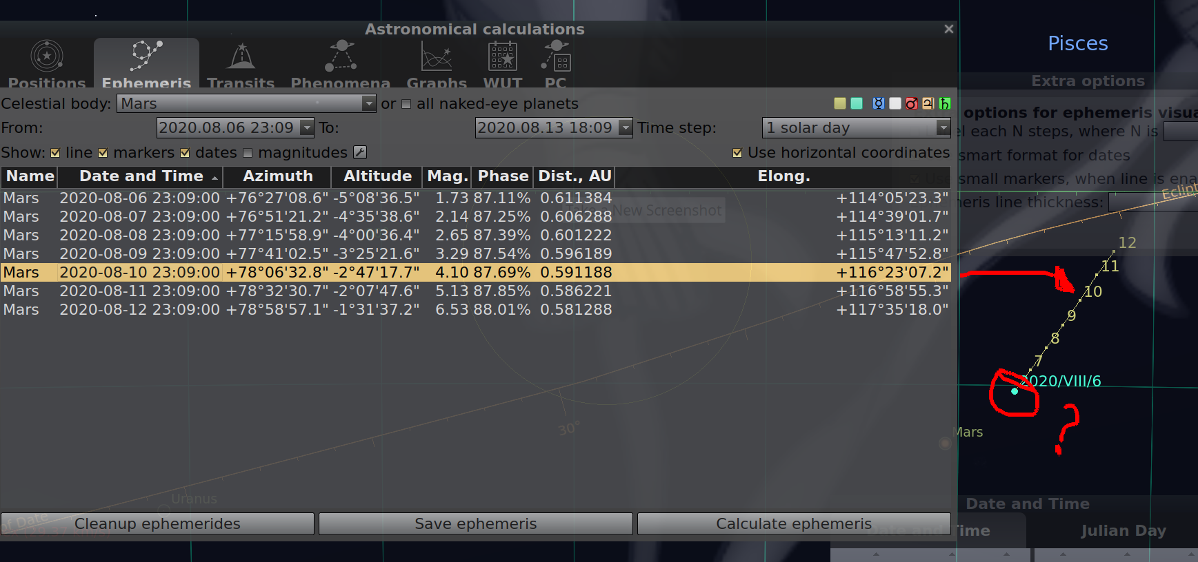 astrocalc: focus item does not follow keyboard · Issue #1200 · Stellarium/stellarium · GitHub