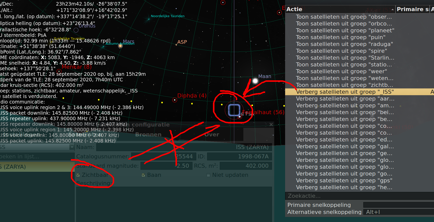 Need mproved Satellite interface · Issue #982 · Stellarium/stellarium ...