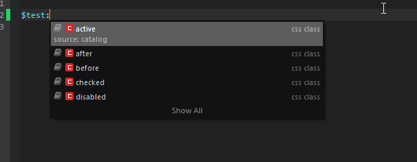 Unable to normaly define a scss variable · Issue #3302 · Komodo ...