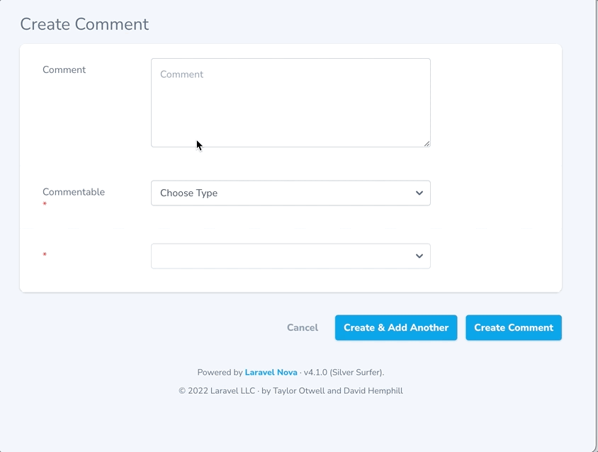Morphto Field Does Not Pass Validation · Issue 3906 · Laravelnova Issues · Github