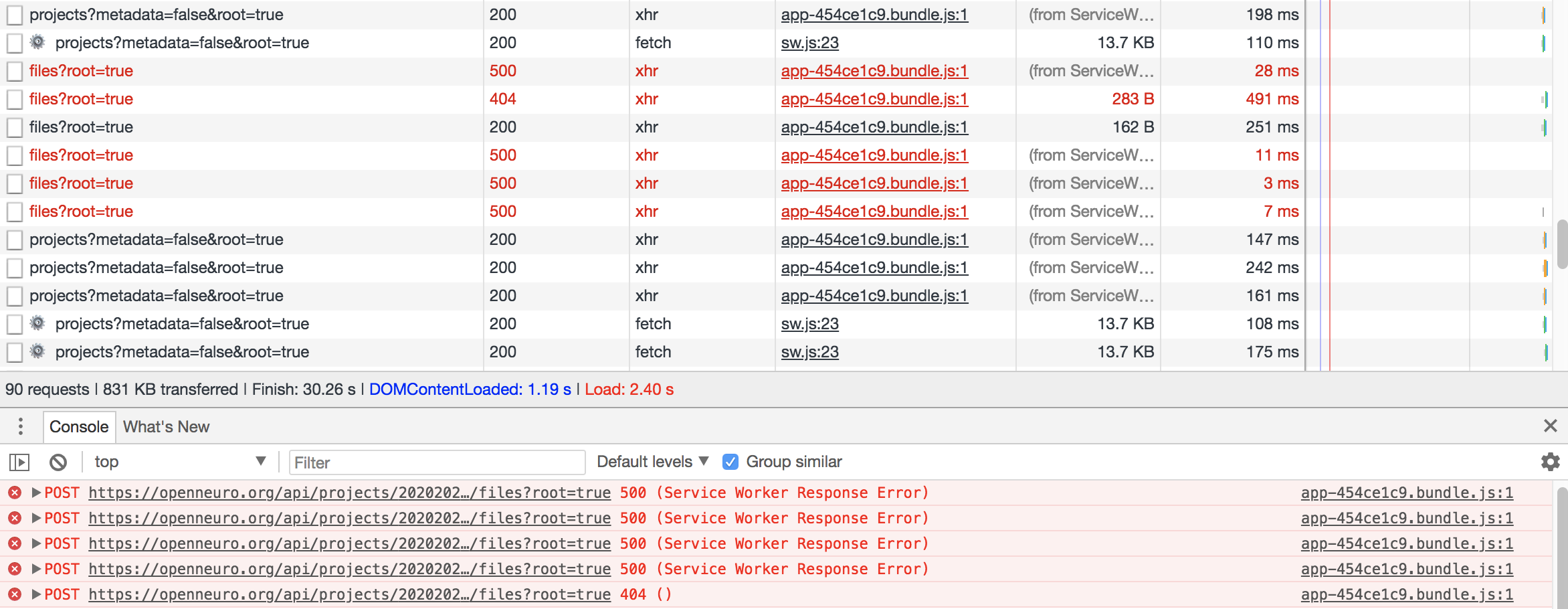 Dataset ds000140 Failing to Upload · Issue #9 · OpenNeuroOrg/openneuro · GitHub