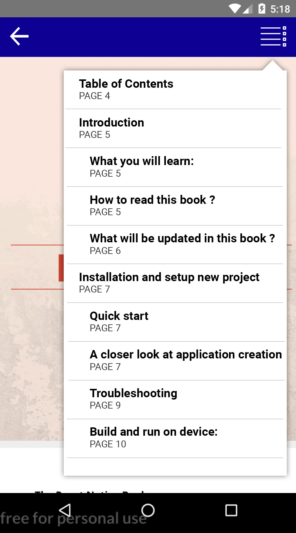 [feature request/help wanted] Table of Content · Issue #247 · wonday/react-native-pdf · GitHub