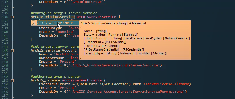 Dsc Resource Intellisense Support · Issue 1469 · Powershellvscode