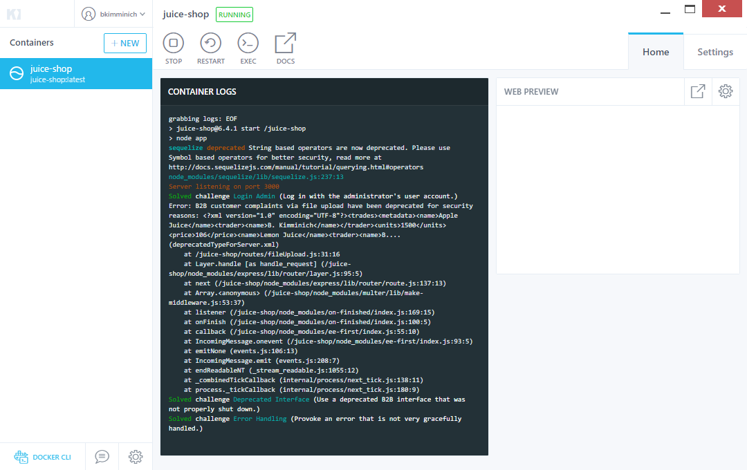 Complaint .XML upload causes segmentation fault · Issue #449 · juice-shop/juice-shop · GitHub