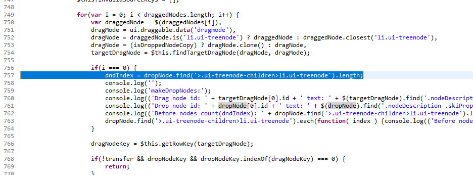 Tree: Wrong dropIndex in AJAX behavior event · Issue #5015 · primefaces/primefaces · GitHub