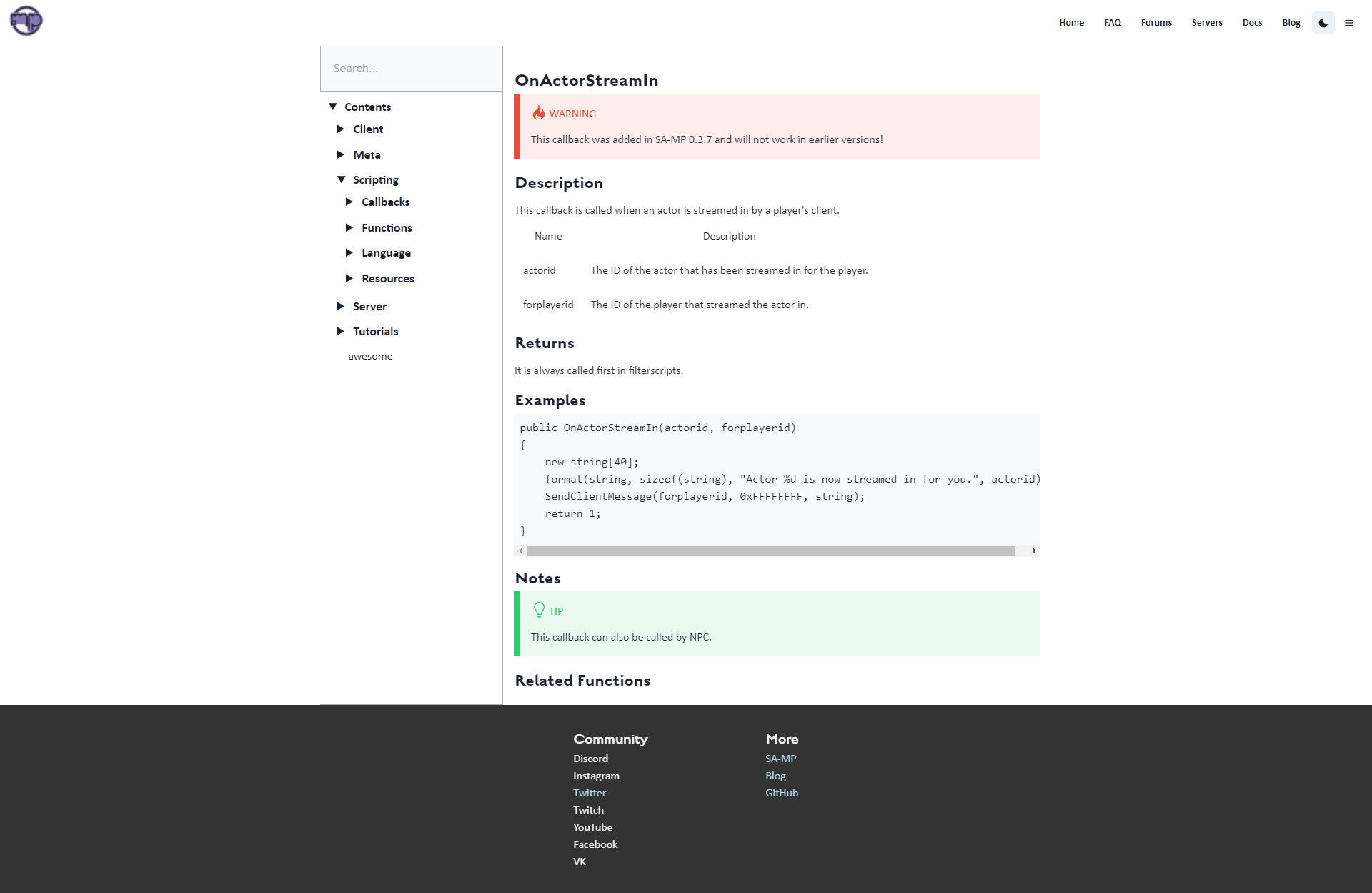 Dark Theme by leonardssh · Pull Request #564 · openmultiplayer/web · GitHub