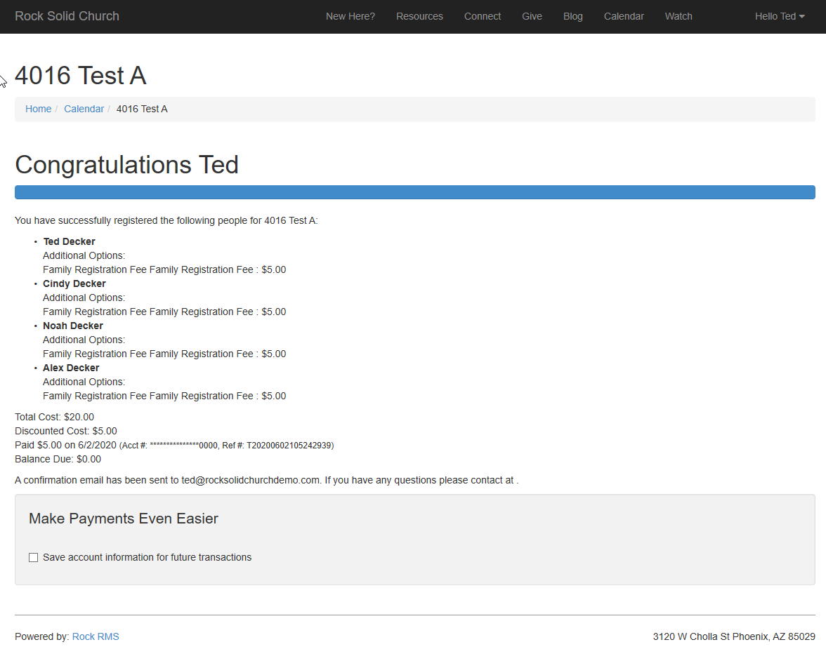 Event Registrations still showing a Balance Due · Issue #4016 · SparkDevNetwork/Rock · GitHub