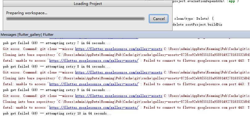 Fluttergallery打不开 · Issue 15010 · Flutterflutter · Github