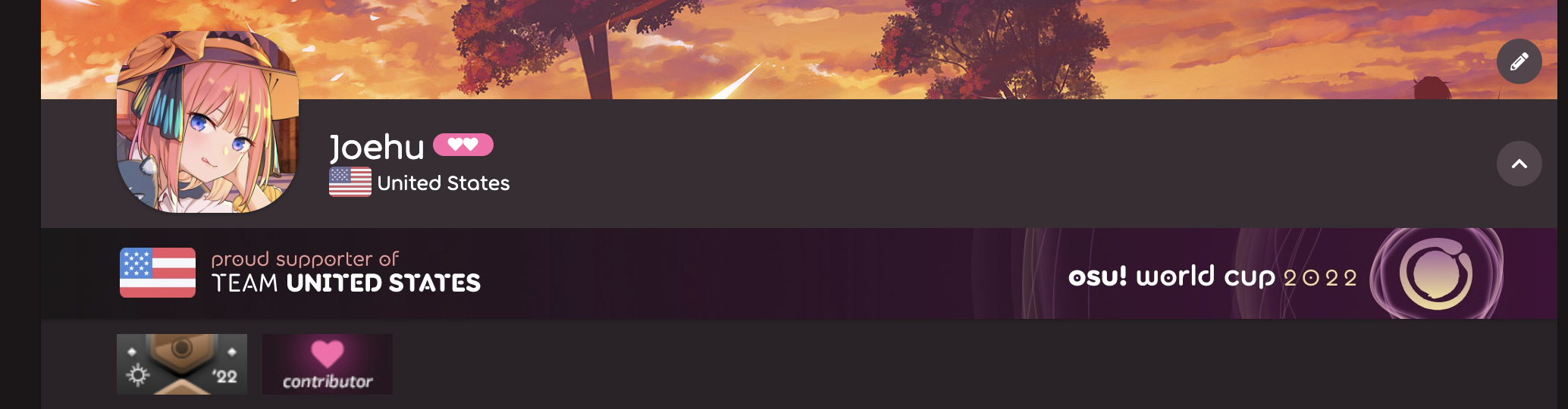 Tournament profile banners are not updated with twemoji flags · Issue #9485 · ppy/osu-web · GitHub