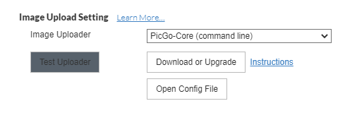 Can't use PicGo-Core on Windows to upload images. · Issue #3834 · typora/typora-issues · GitHub