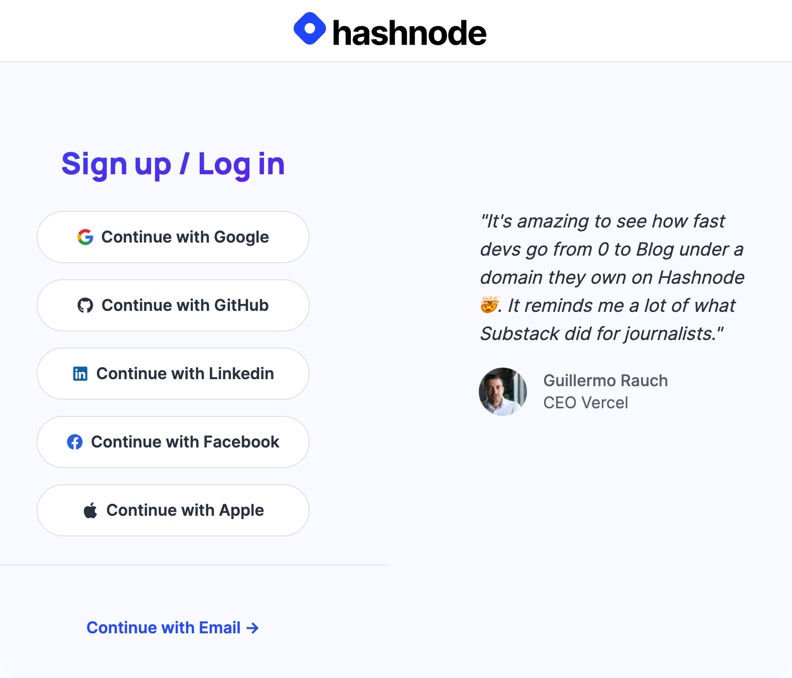 Hashnode Login Page Error · Issue #3966 · Kenshin/simpread · GitHub