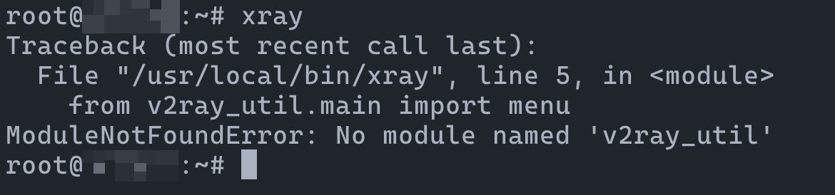 最新的安装程序有错误，猜测是没有添加--break-system-packages · Issue #661 · Jrohy/multi-v2ray · GitHub