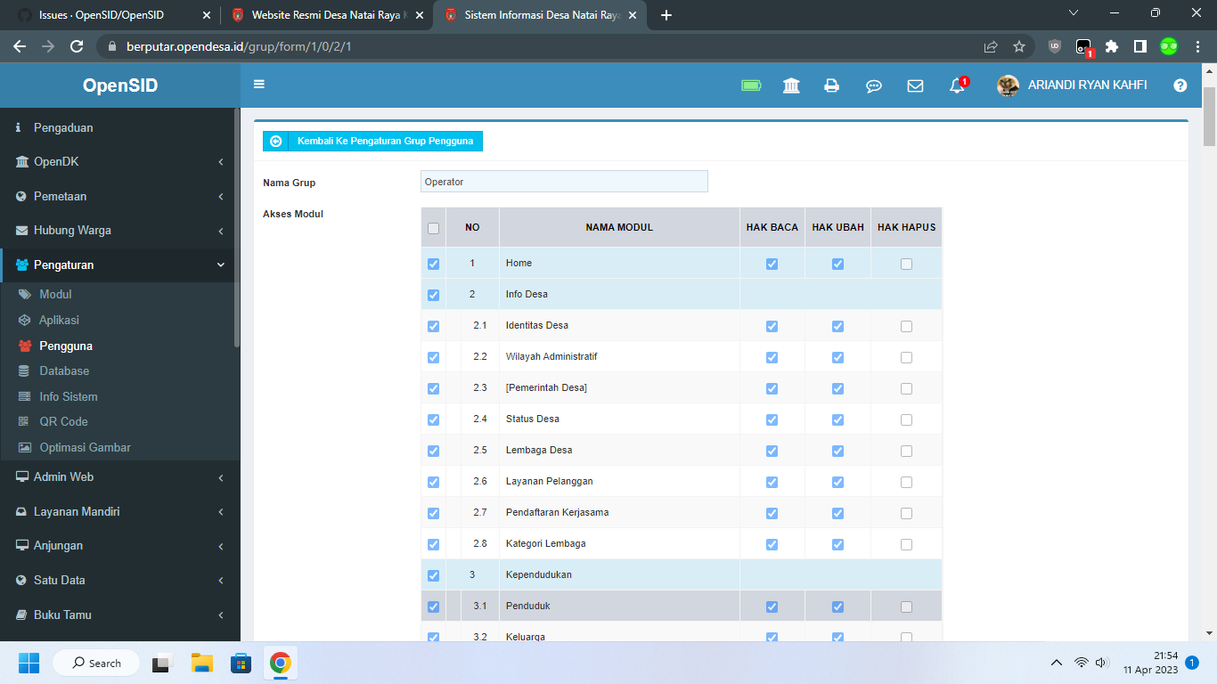 Kunci NIK · Issue #6551 · OpenSID/OpenSID · GitHub