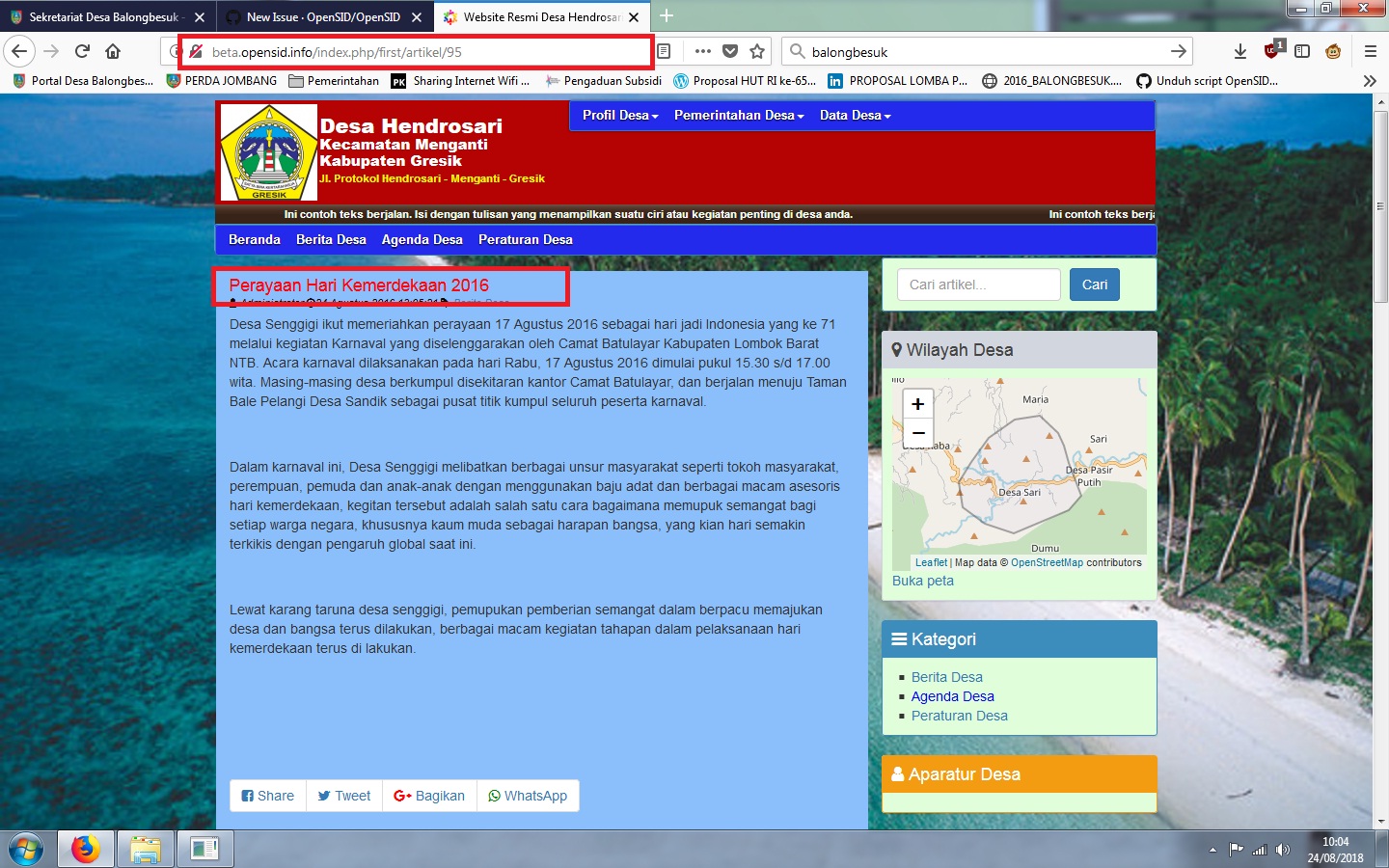 Buat URL artikel pada website mengikuti Judul artikel · Issue #1645 ...