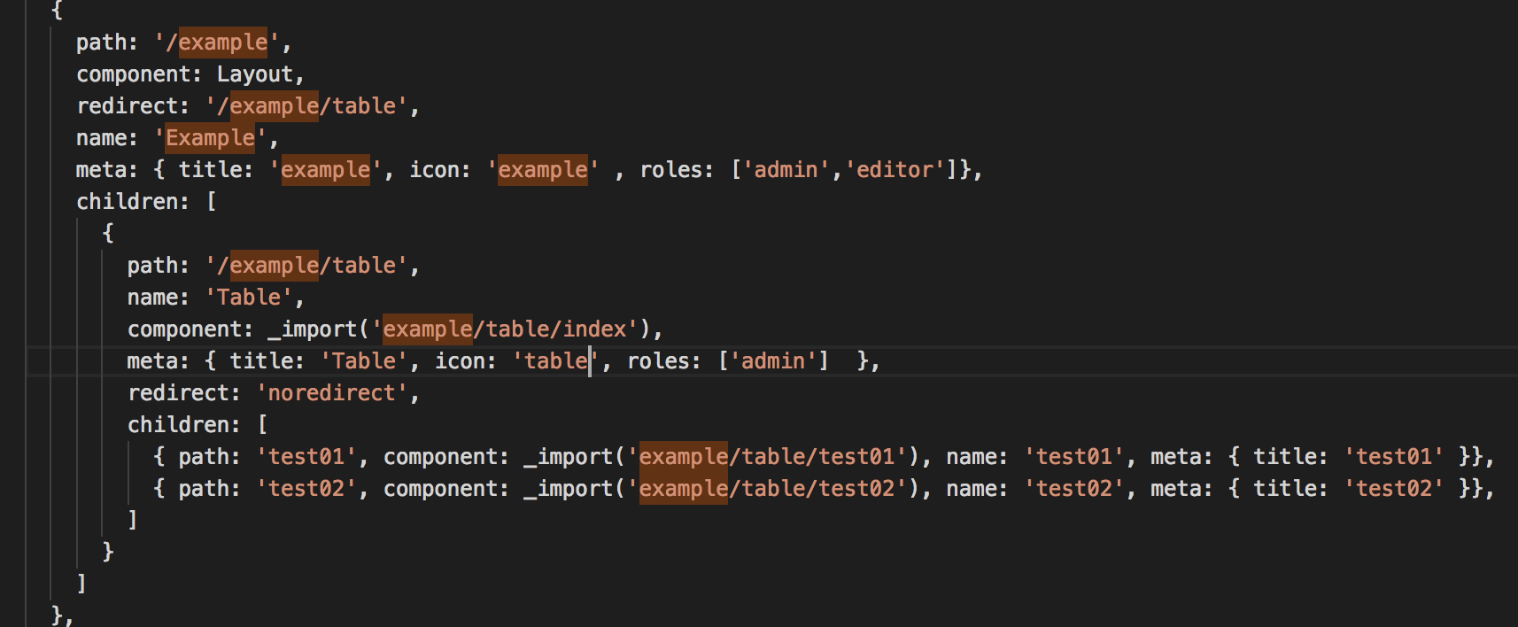 路由第三级点击会一直跳转404的问题求解 #nested route could not find · Issue #444 ...
