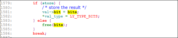 Memory leak found by AddressSanitizer in lyp_parse_value function · Issue #415 · CESNET/libyang ...