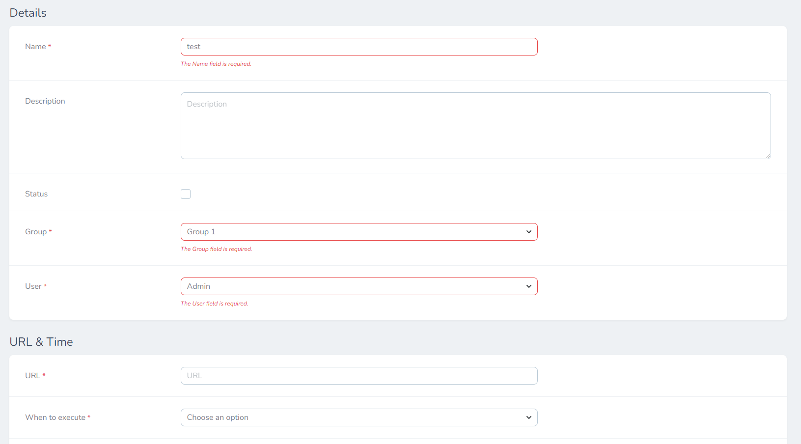 Required fields not validated when using multiple panels · Issue #3716 · laravel/nova-issues ...