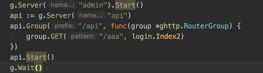 多实例下 最后一个start的实例的分组路由无法绑定 · Issue #581 · gogf/gf · GitHub