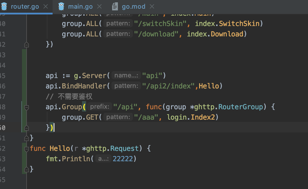 多实例下 最后一个start的实例的分组路由无法绑定 · Issue #581 · gogf/gf · GitHub