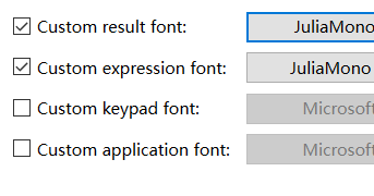 customizable font of rpn stack · Issue #69 · Qalculate/qalculate-qt · GitHub
