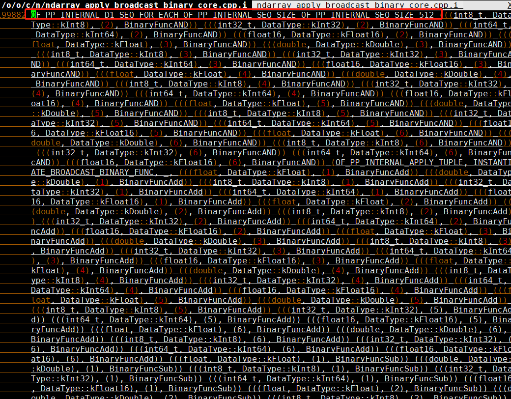 宏展开超过限制大小 512 · Issue #5553 · Oneflow-Inc/oneflow · GitHub