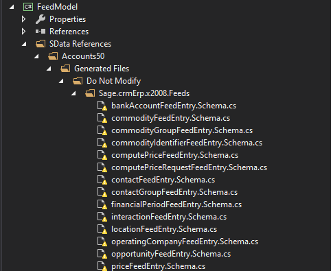 Having issues in SDataSamples projects. (Sage.crmErp.x2008.Feeds is not resolving) · Issue #164 ...