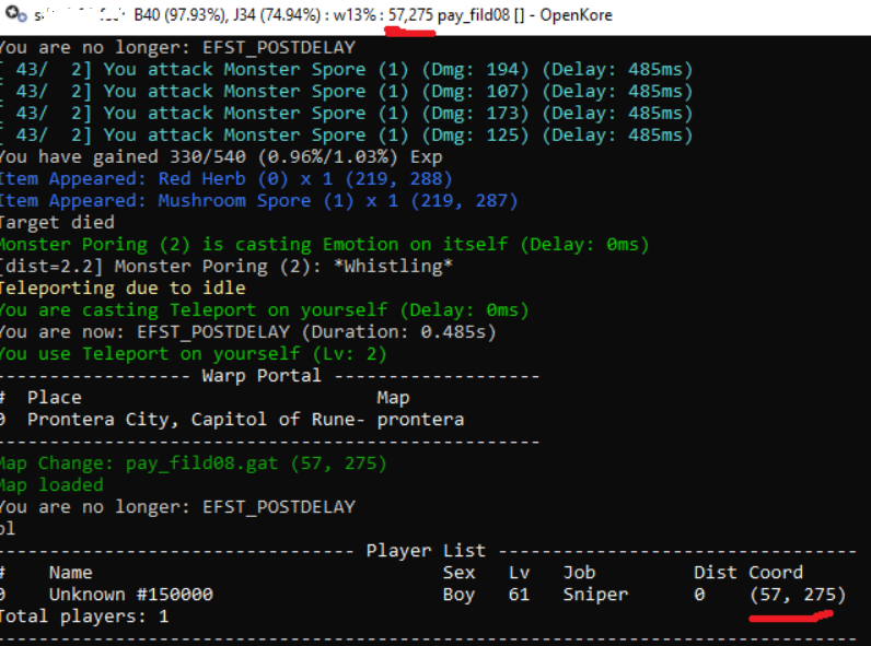 Openkore recognize myself as normal player? Ghost Players ? · Issue #3296 · OpenKore/openkore ...
