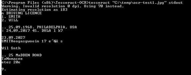 Quality Of Ocr Example · Issue 1931 · Tesseract Ocr Tesseract · Github