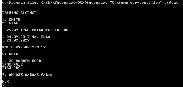 Quality Of Ocr Example · Issue 1931 · Tesseract Ocr Tesseract · Github