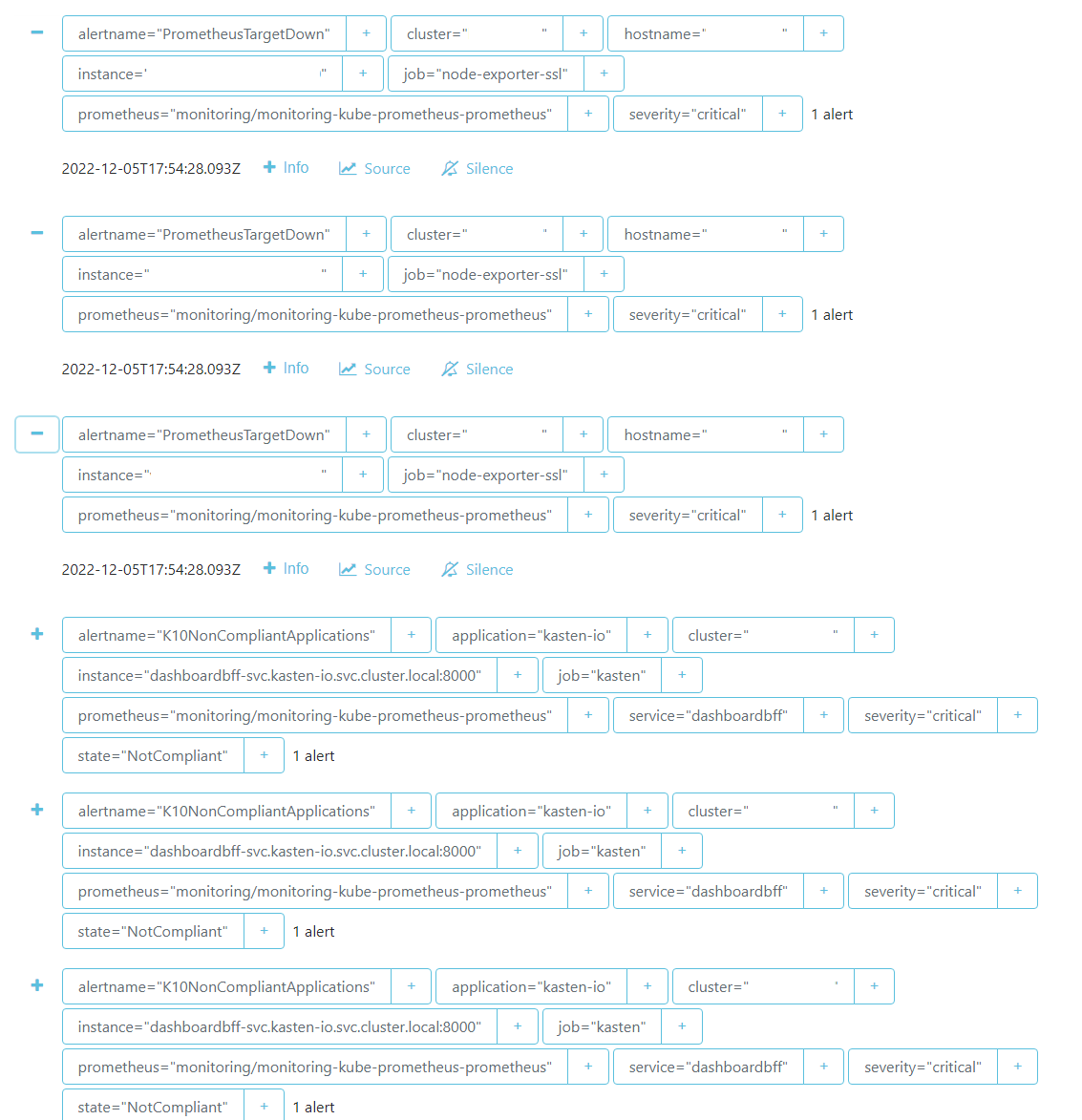 Webui Showing All Alerts Three Times · Issue 3172 · Prometheusalertmanager · Github 