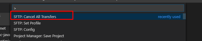 Cancel All Transfers not working · Issue #543 · liximomo/vscode-sftp · GitHub