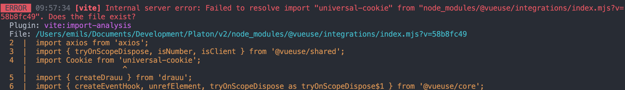 @vueuse/nuxt + @vueuse/integrations [autoImport] · Issue #1306 · vueuse/vueuse · GitHub
