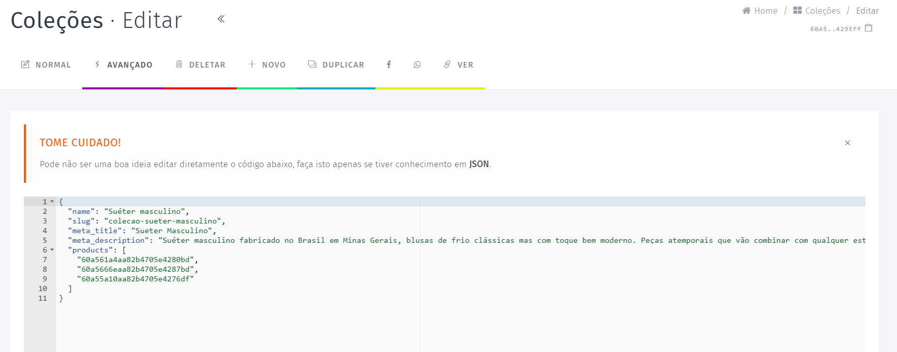 Storefront Não Atualizando Alterações De Coleção Issue 507