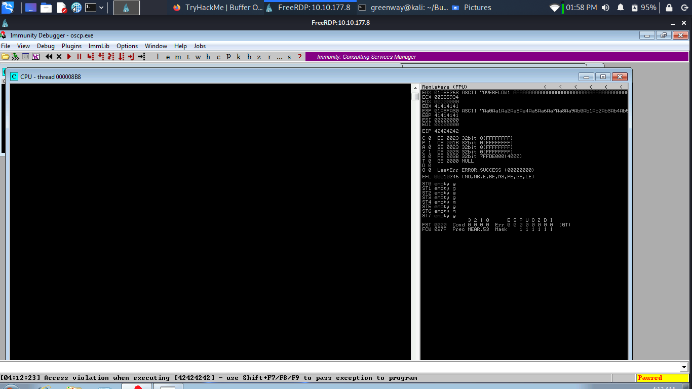 TryHackMe BufferOverflow | Greenway71 | Cybersecurity Blogs