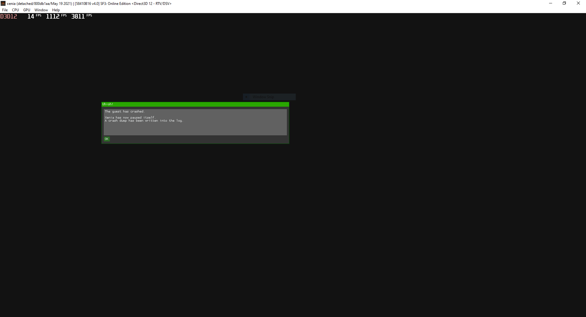 58410B16 - Street Fighter III: Online Edition · Issue #1785 · xenia ...