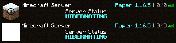 Server icon turning white after the server returns offline · Issue #96 · gekware/minecraft ...