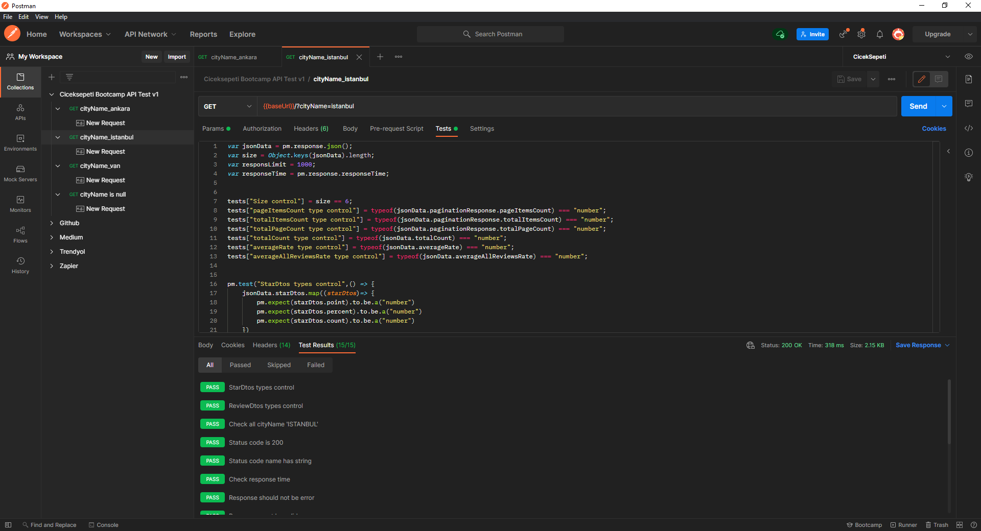 GitHub - onurerdemiroglu/CS-Postman_IntegrationTest