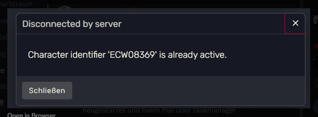 Character identifier XXXX is already active · Issue #1318 · overextended/ox_inventory · GitHub