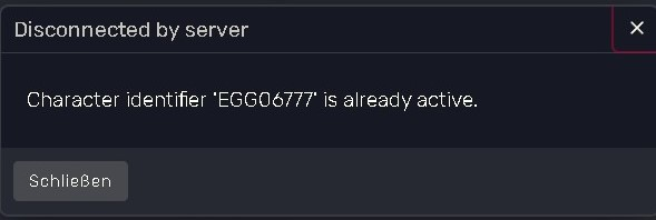 Character identifier XXXX is already active · Issue #1318 ...