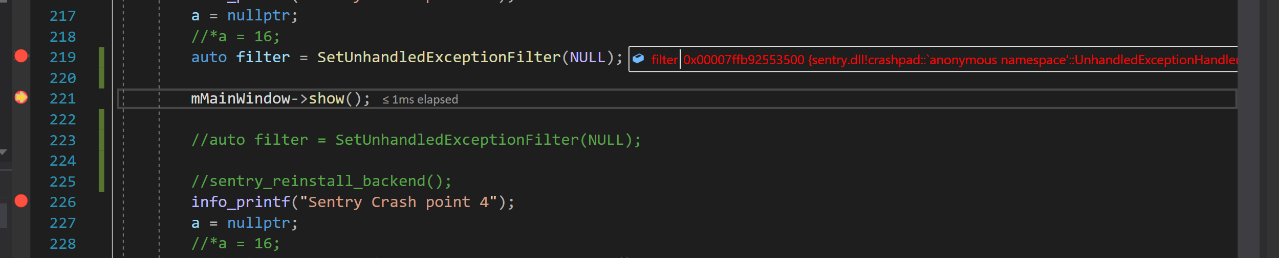 Crashpad_handler need to be reinstalled during runtime · Issue #706 ...
