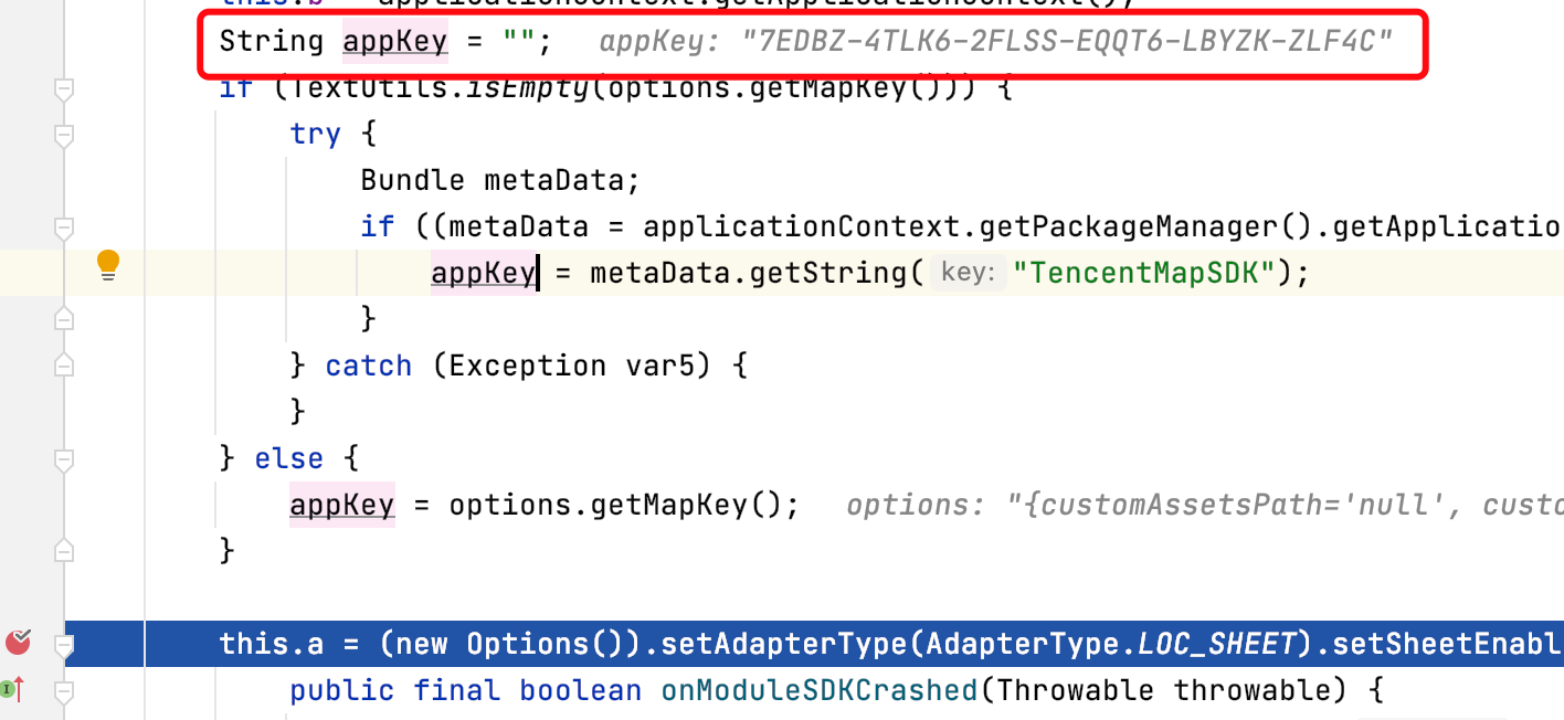 导入腾讯地图，无法读取到腾讯地图sdk配置在sample-app下AndroidManifest中的key · Issue #728 · Tencent/Shadow · GitHub